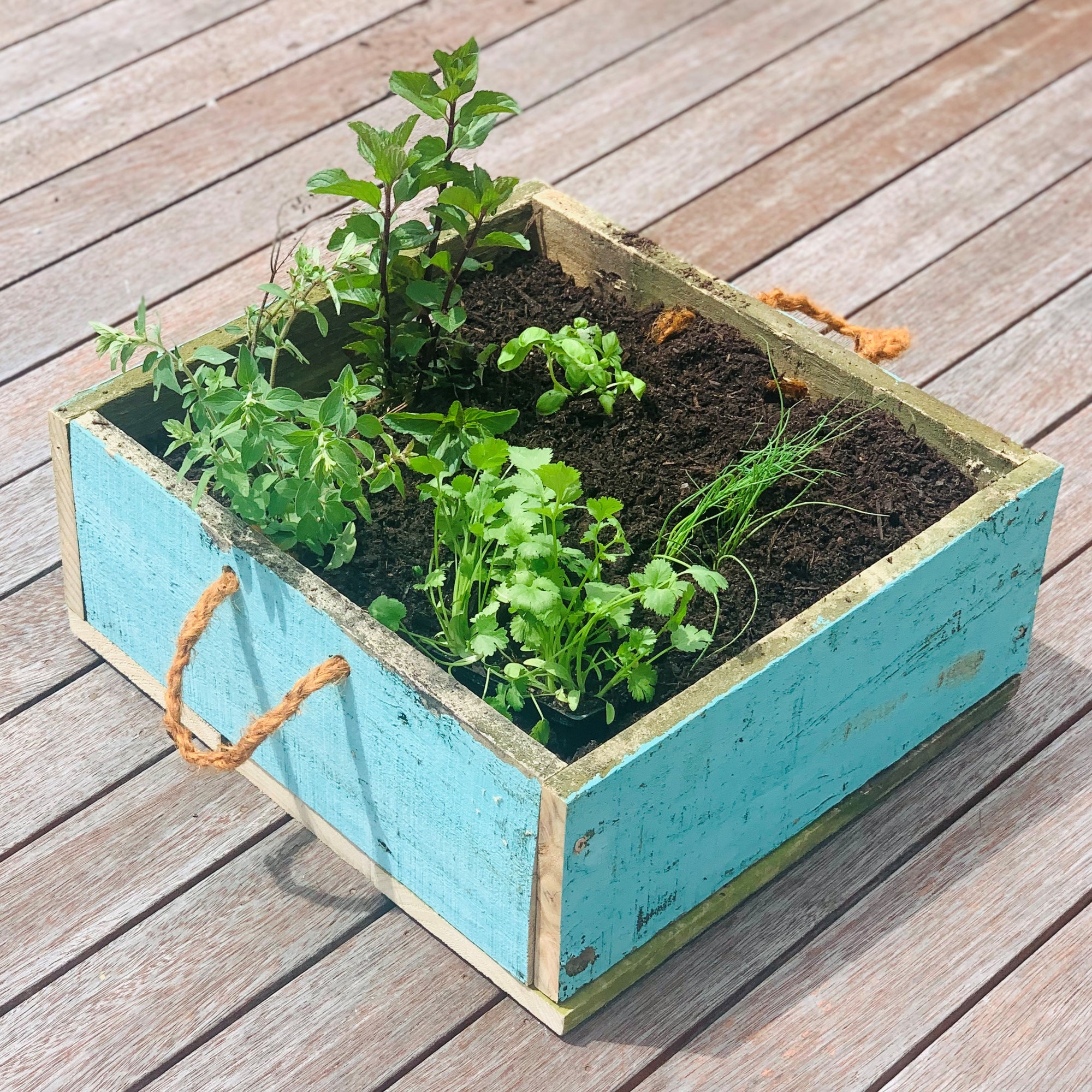Reclaimed planter box (why not personalise?) - The Re-Creators
